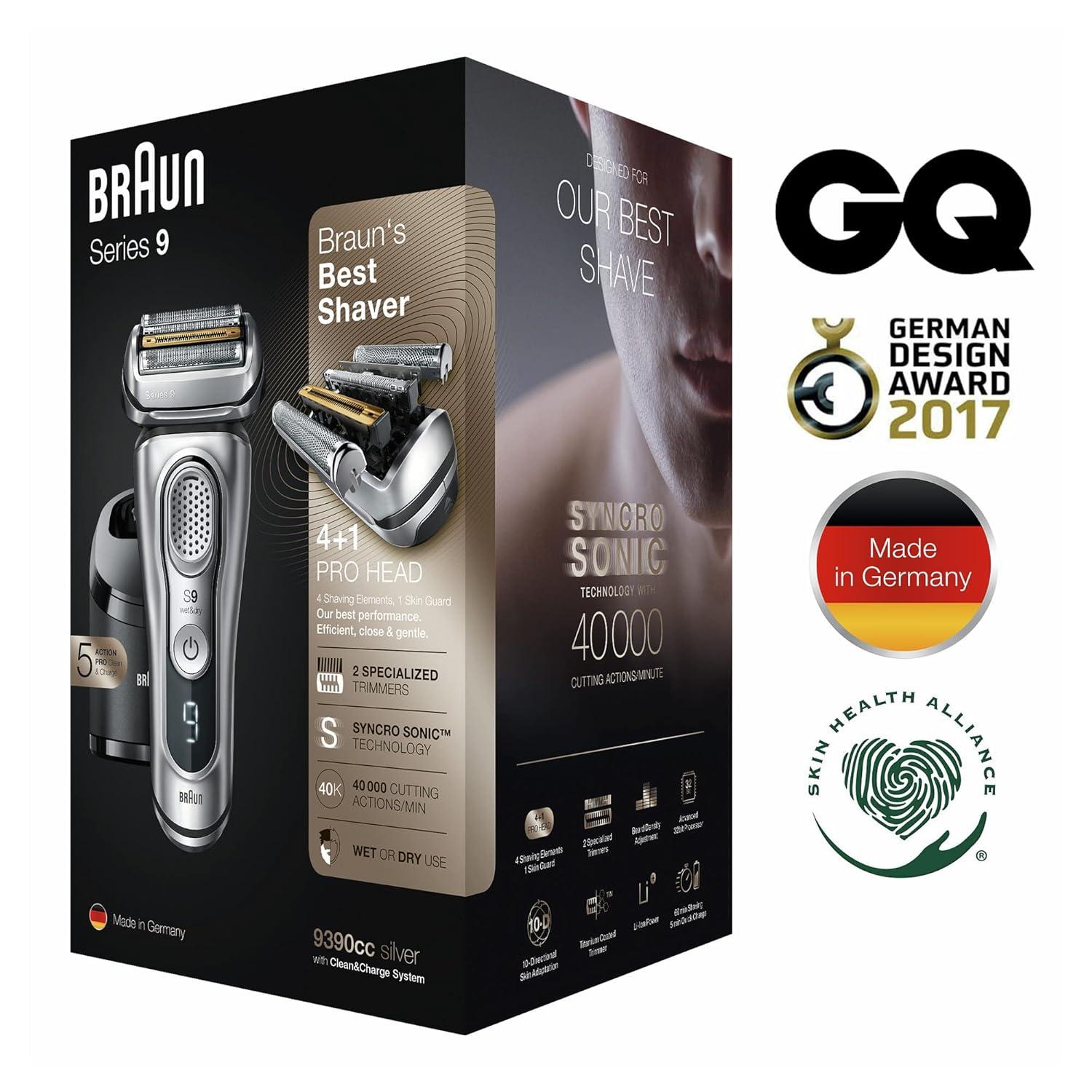 Braun Electric Razor for Men With Precision Beard Trimmer, Rechargeable ...